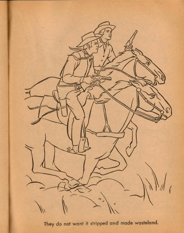 Bonanza Coloring Book has anyone ever seen this before? - Bonanza Boomers